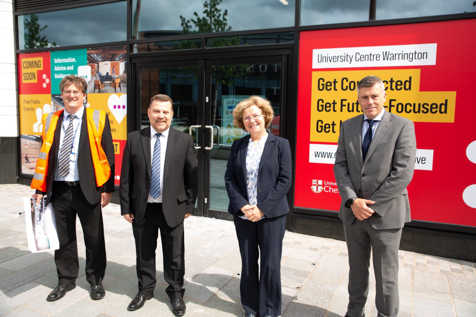 Warrington South MP Andy Carter visits new University of Chester sites ...