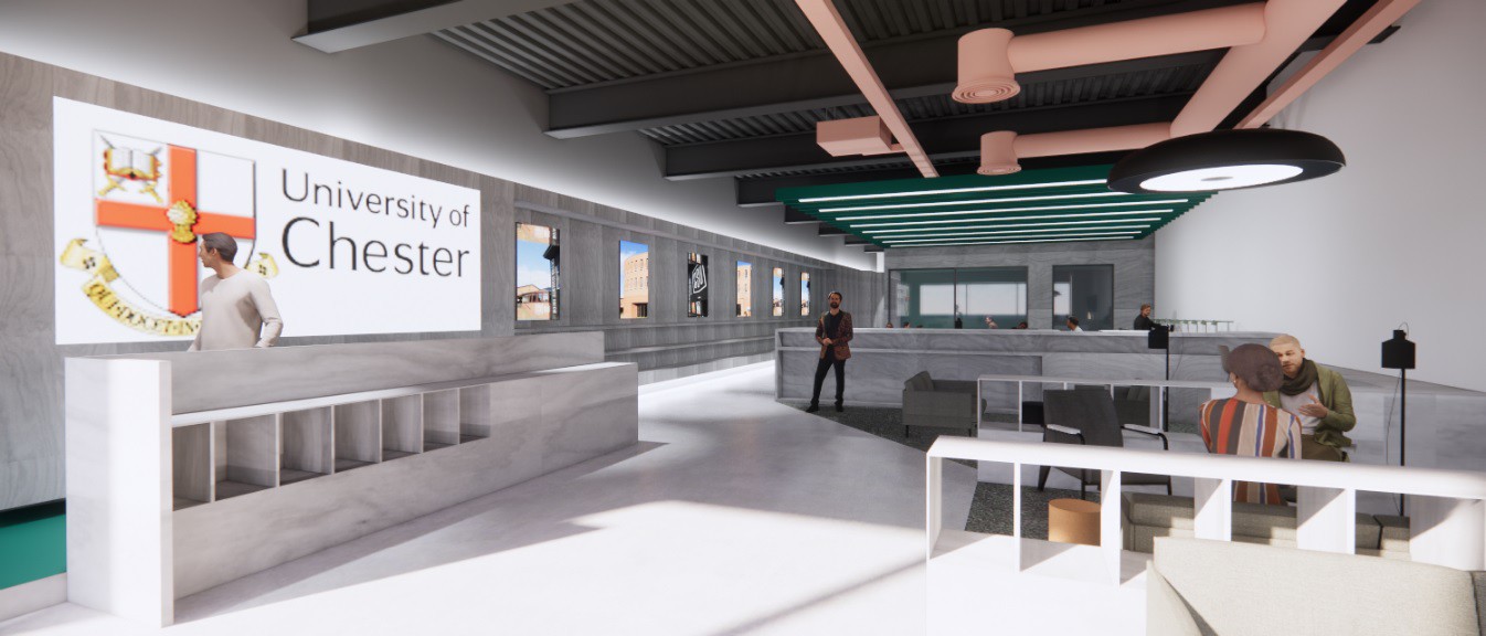 University of Chester unveils foundations for growth in town centre ...